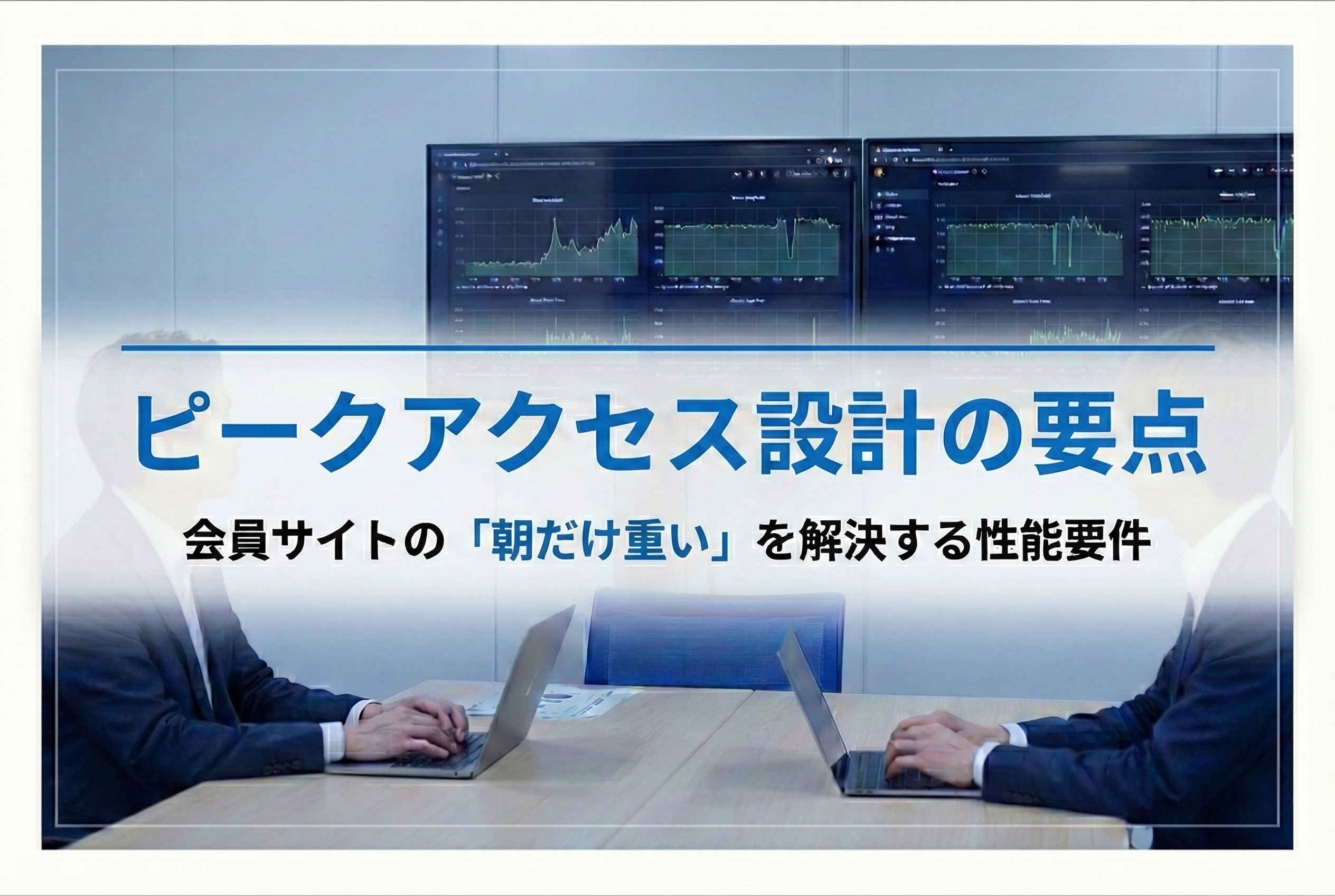 会員サイトの「朝だけ重い」を甘く見ると後で痛い─ピークアクセス設計の要点 | 株式会社LYZON